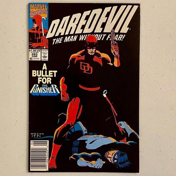 Marvel | Other | Marvel Comics Daredevil Issue 293 A Bullet For The ...